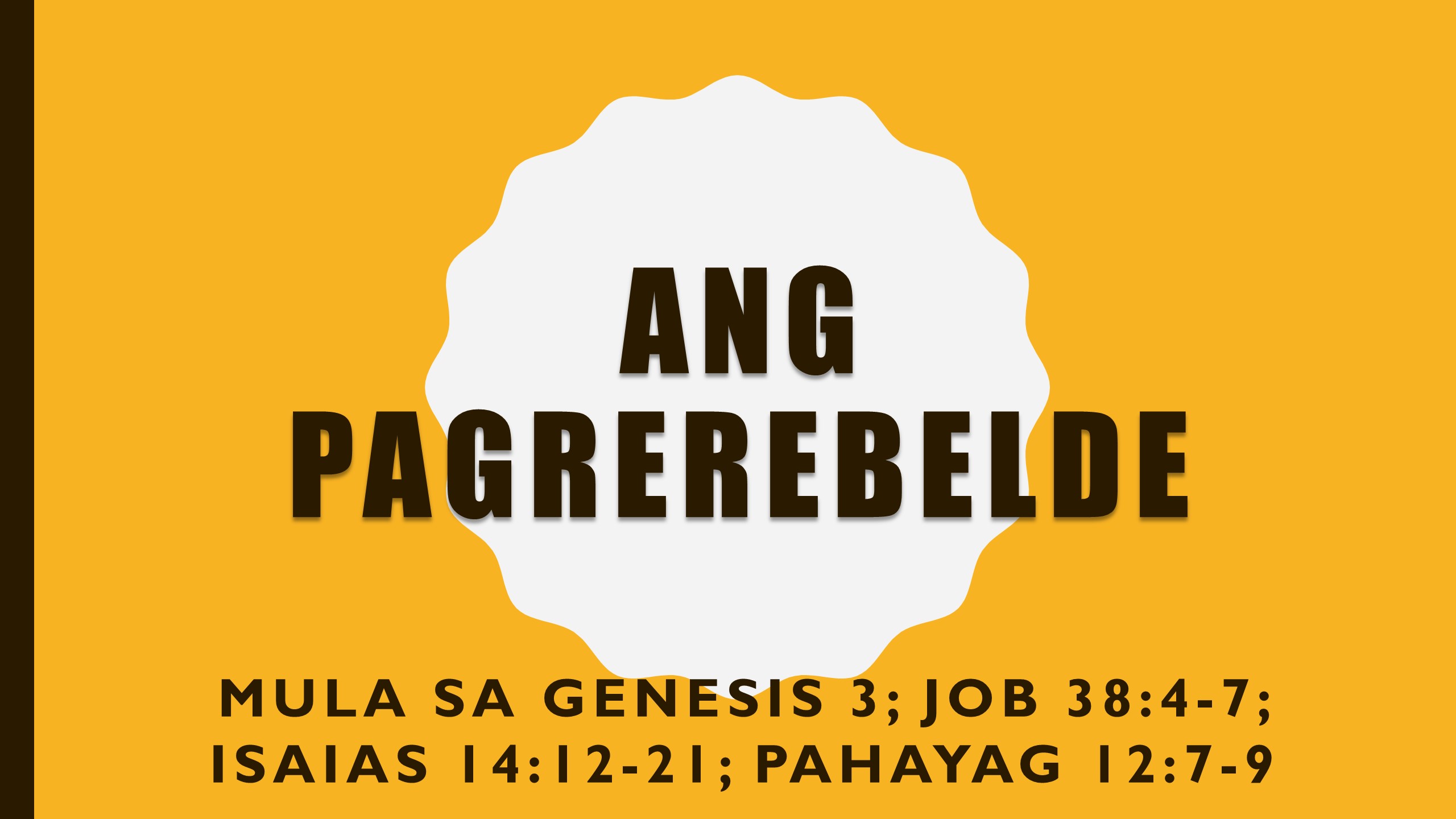 The Story of God Visual Guide (Tagalog) - Treasuring Christ PH